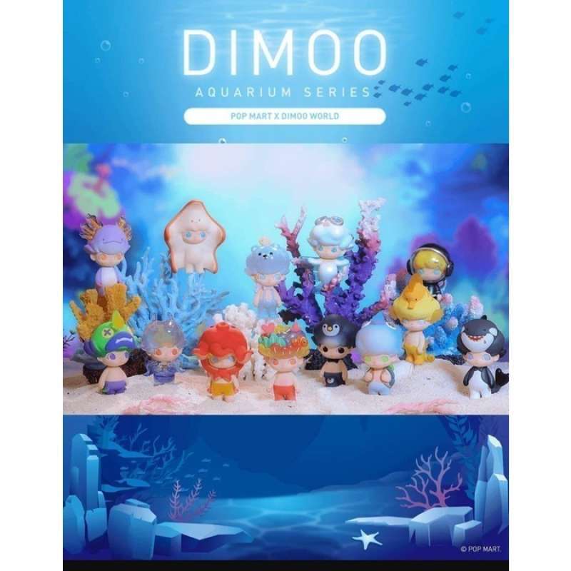 Jual Pop Mart Dimoo Aquarium Series Octopus Di Seller Tedy Tjandera ...