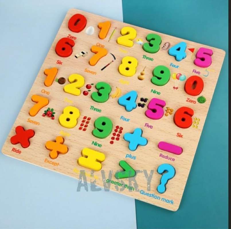 Jual MAINAN ANAK PUZZLE KAYU ALFABET HURUF BESAR KAPITAL ABJAD ABC ...