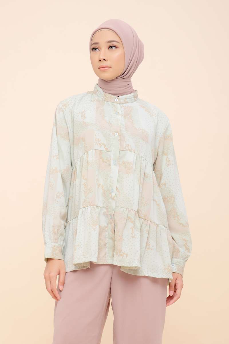 Promo ZM Feat Rizkina Nazar - Xera Tan Blouse - Jelita Indonesia ...