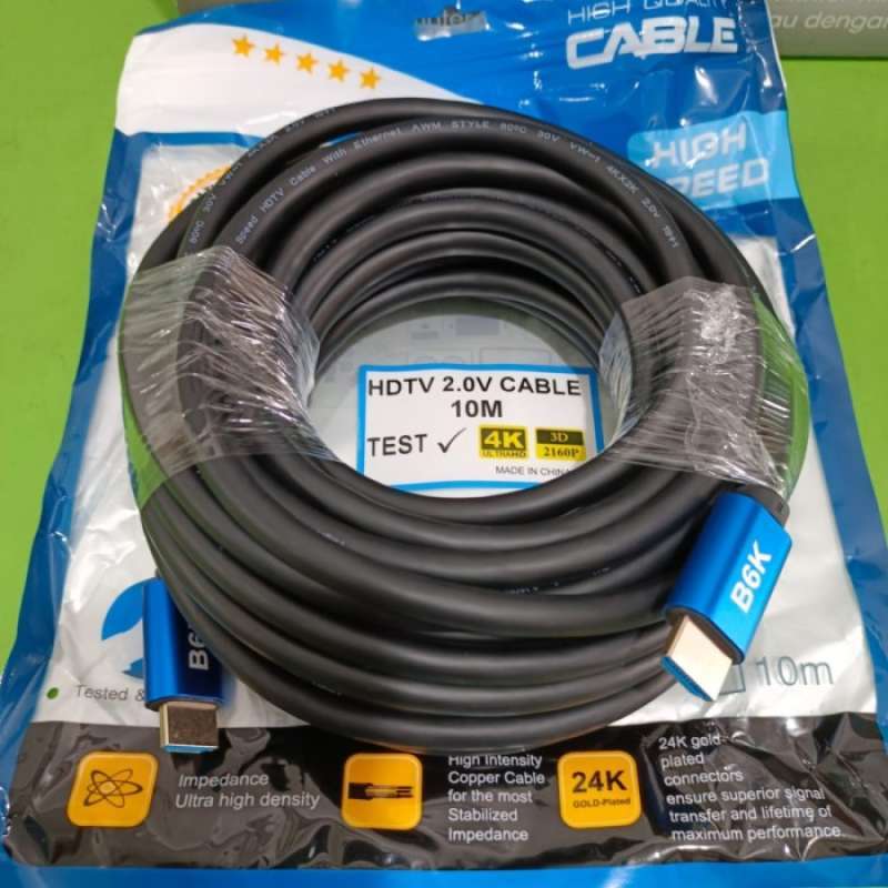 Promo M-tech Kabel Hdmi 10meter 4k Ultra Hd Premium V2.0 10meter Diskon ...