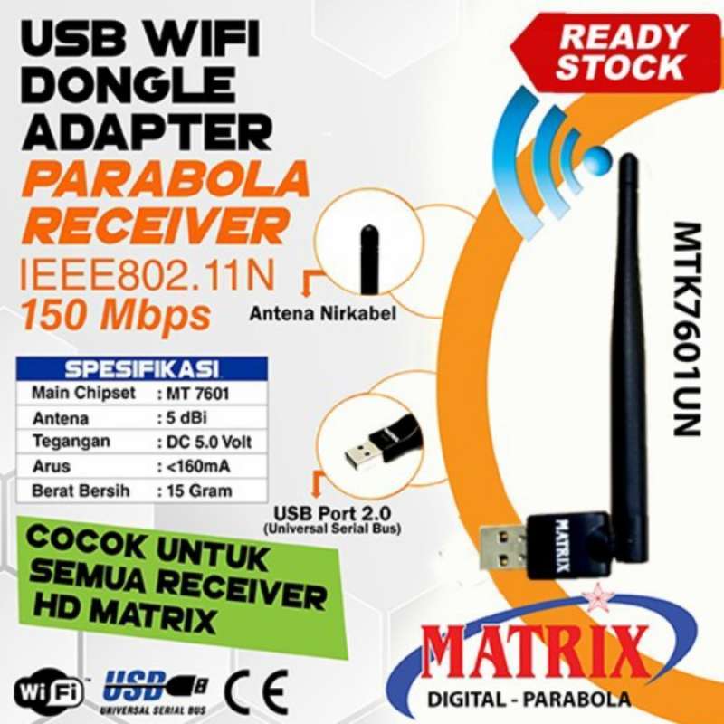 Jual USB DONGLE WIFI STB MATRIX NOISE WELHOME VITARA SANEX - DONGLE ...