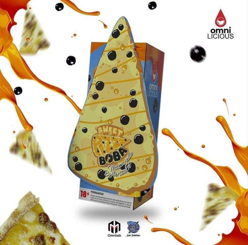Jual Sweet Pizza Boba Mozzarella Butterscotch 100ml By Omnilab.id ...