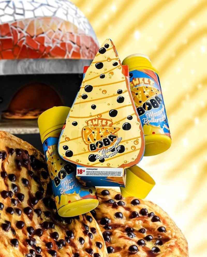 Jual Sweet Pizza Boba Mozzarella Butterscotch 100ml By Omnilab.id ...