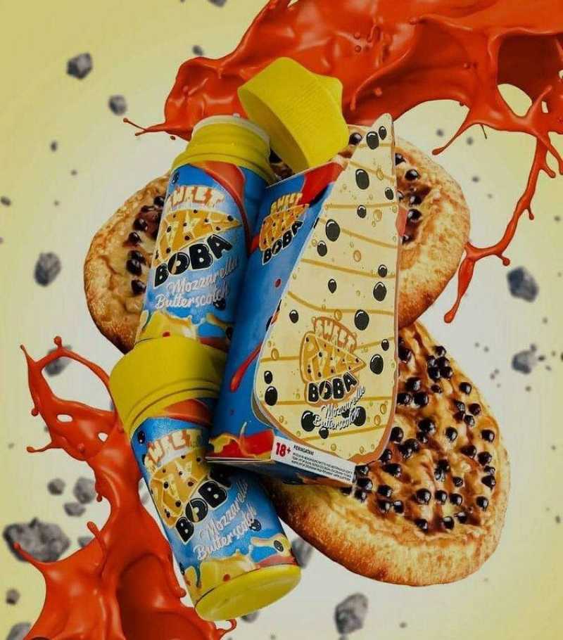 Jual Sweet Pizza Boba Mozzarella Butterscotch 100ml By Omnilab.id ...