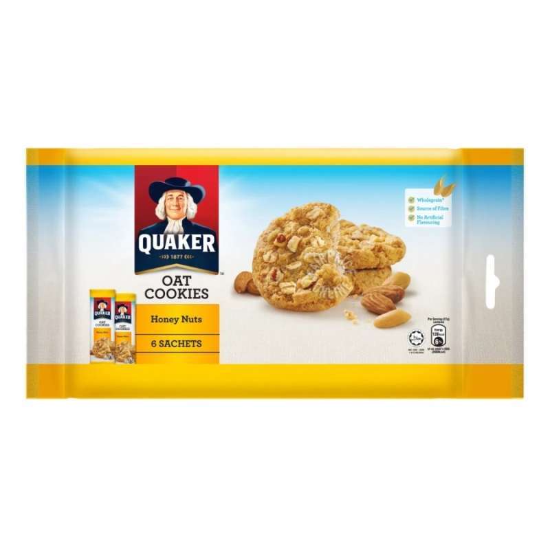 Jual Quaker Oats Cookies Honey Nuts di Seller Gunung Mas - Tanjung ...