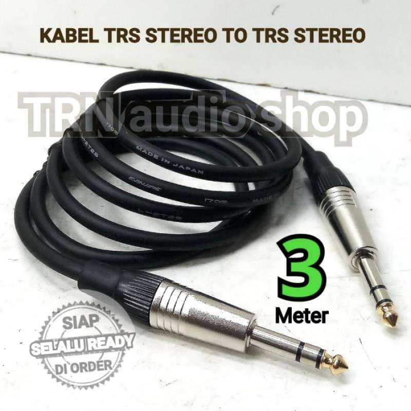 Jual Kabel Sound Akai Trs Stereo To Akai Trs Stereo 3 Meter di Seller ...
