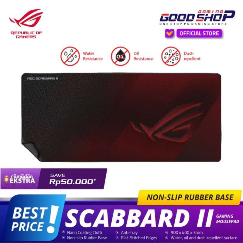 Promo ASUS ROG Scabbard II Extended / Scabbard 2 Extended - Gaming ...