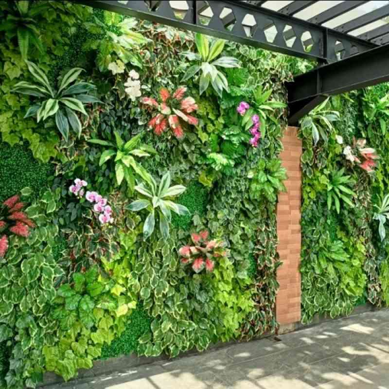 Jual VERTICAL GARDEN GREEN WALL SINTETIS HIASAN DINDING TAMAN VERTIKAL di Seller Warungtanaman ...