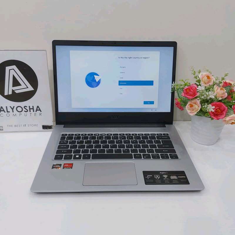 Jual Acer ASPIRE 3 A314-22-R10Y (8GB) | AMD Ryzen 3-3250U/8gb/512gb SSD ...