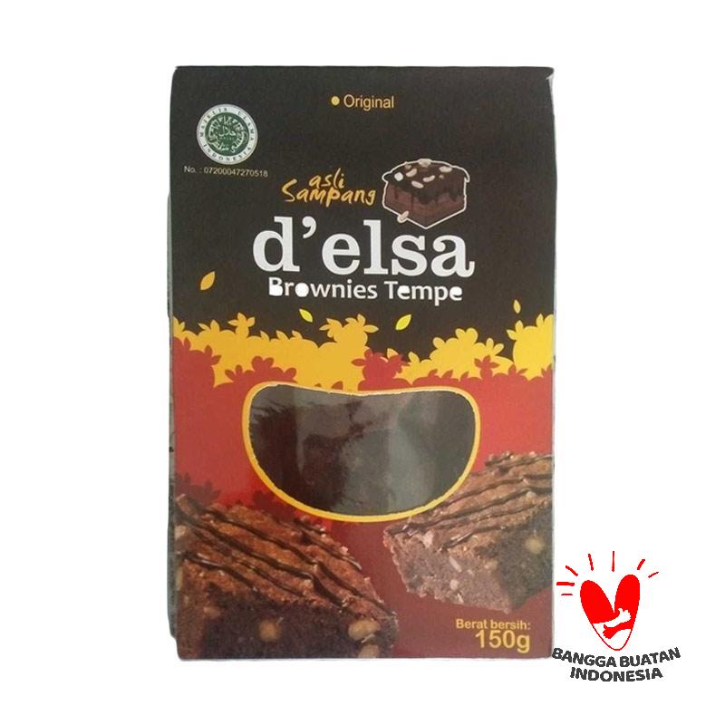 Jual D' elsa Brownies Tempe [Original/ 150 G] di Seller OPOP Dapur d ...