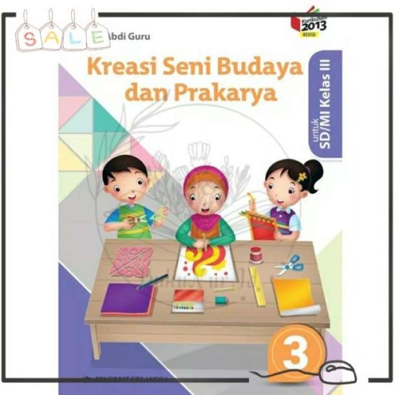 Jual Buku Kreasi Seni Budaya & Prakarya SD/MI Kelas 1-6 k13 Revisi ...