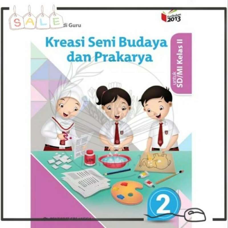 Jual Buku Kreasi Seni Budaya & Prakarya SD/MI Kelas 1-6 k13 Revisi ...
