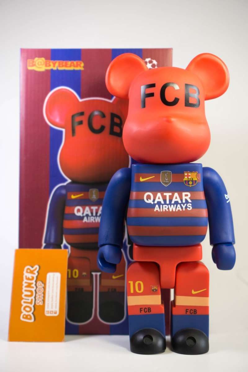Jual FIGURE BEARBRICK LIONEL MESSI BARCELONA FCB BE@RBRICK 400% di ...
