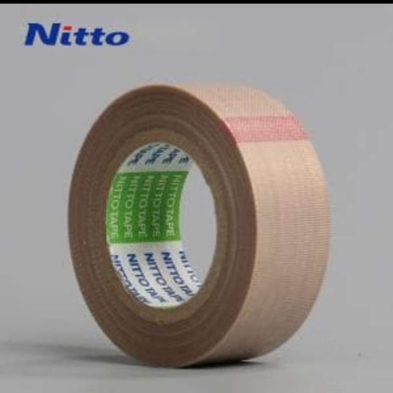 Jual Teflon Nitto Tape Tahan Panas / Glass Cloth 18Mm X 10Mtr Coklat di ...