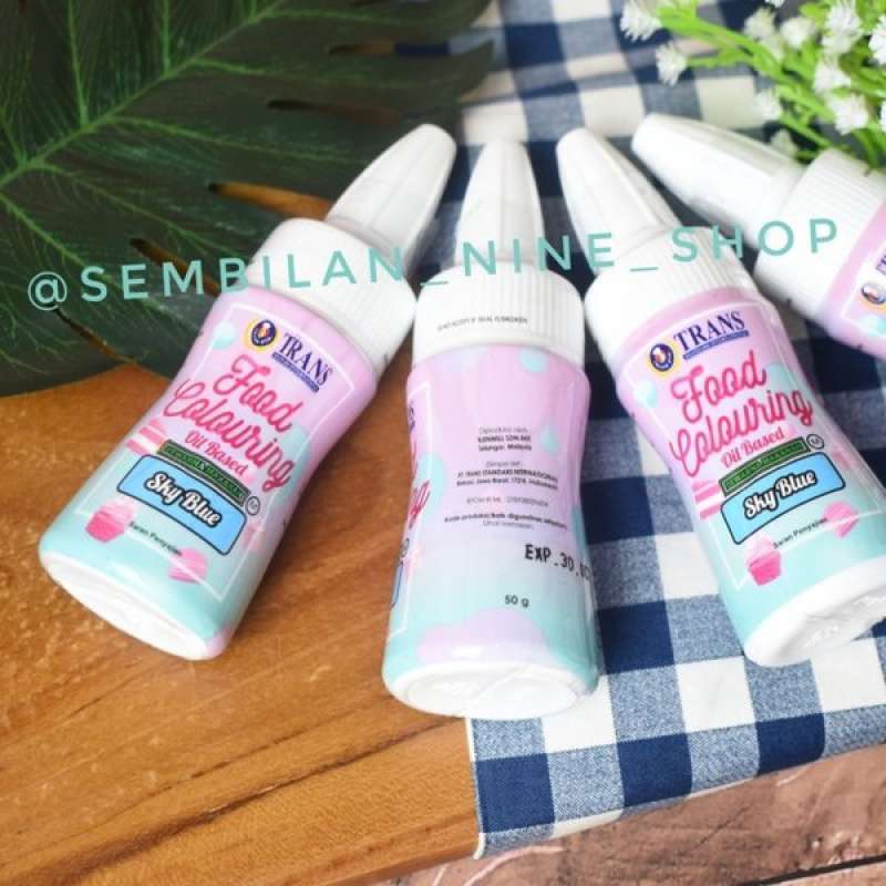 Jual Trans Food Colouring Oil Based 50 Gram Pewarna Makanan Food Grade ...