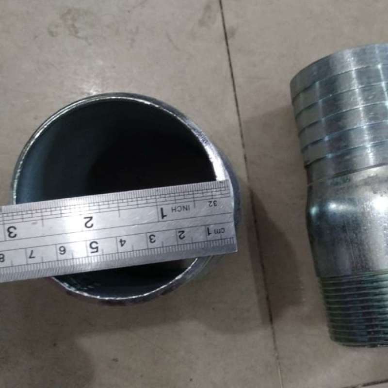 Jual Nepel Selang 3 Inch Besi Galvanis King Nipple Hose di Seller TB ...