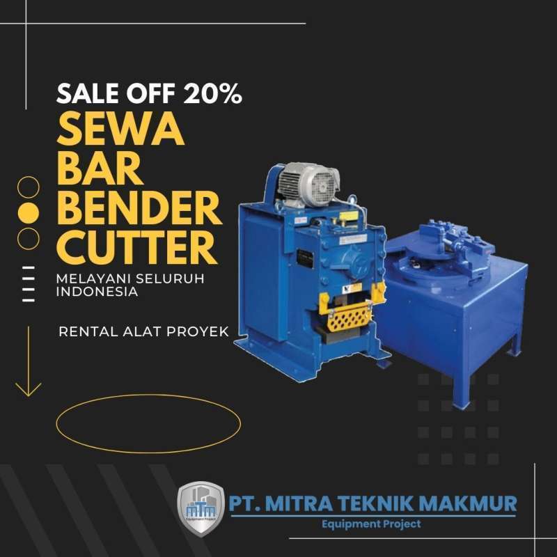 Promo Sewa Bar Bender dan Sewa Bar Cutter | KOTA TARAKAN Diskon 8% di ...