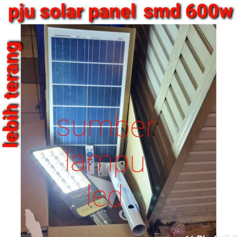 Promo Street Light Solar Light 600Watt 600 W Pju Solar Panel 2In 1 Led ...