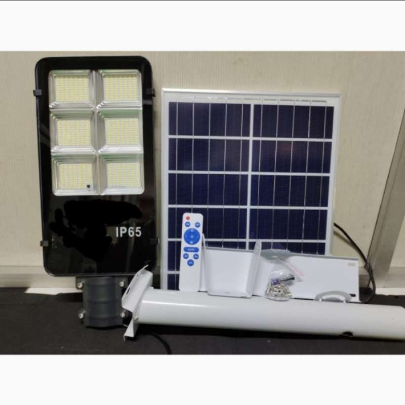 Promo Lampu Jalan 200W Solar Panel Lampu Pju 200 Watt Solar Cell Remote ...