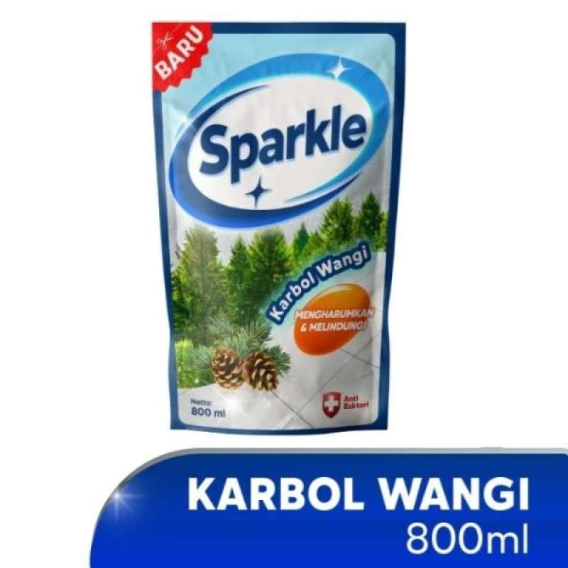 Jual Sparkle Karbol Cemara [1 Pouch X 800 Ml] Di Seller Ranch Market ...