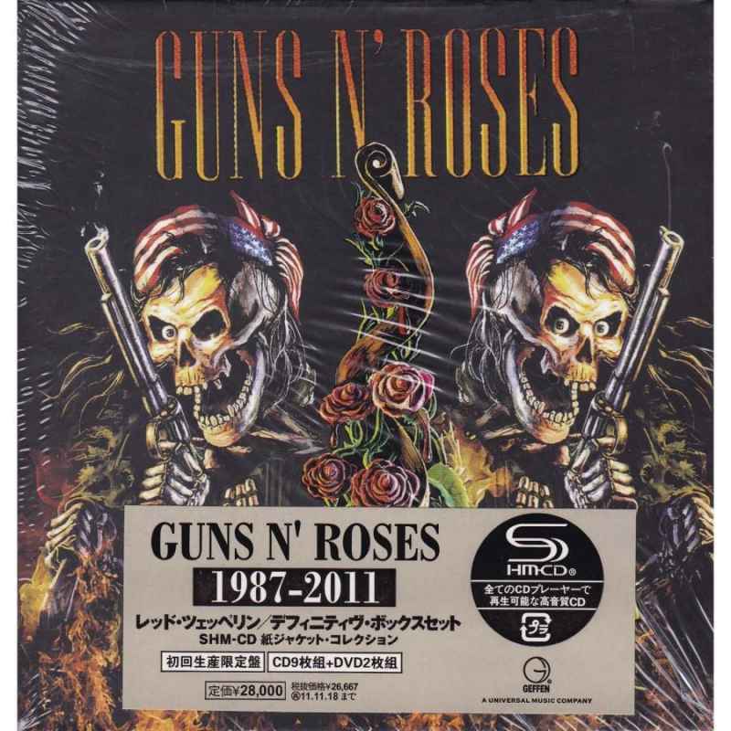 Jual Cd Boxset Guns N Roses 1987- 2011 ( 9cd + 2 Dvd) Di Seller ...