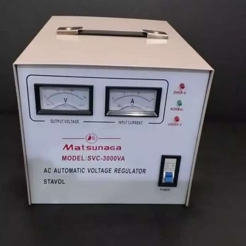 Jual STABILIZER / STAVOL 3000 WATT MATSUNAGA SVC-3000 VA di Seller ...