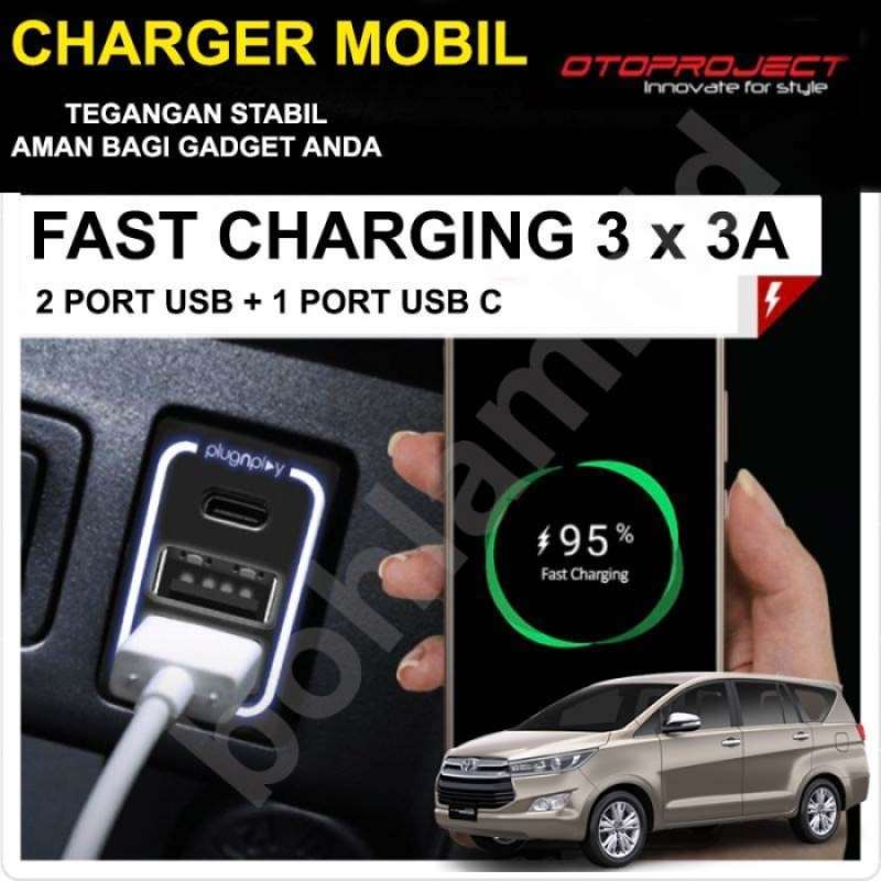 Promo USB FAST CHARGING INNOVA, INNOVA REBORN V2 OTOPROJECT CHARGER HP ...