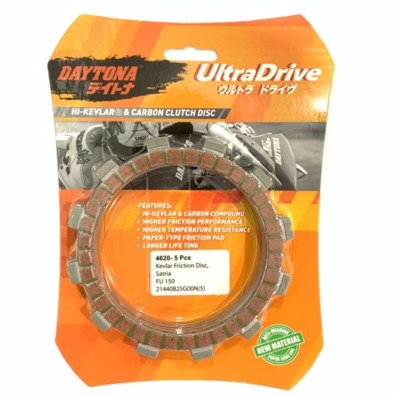 Promo KAMPAS KOPLING PLAT RACING SATRIA FU 150 PNP GSX RGR FXR DAYTONA ...