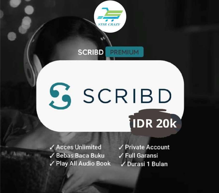 Jual Scribd Premium 1 Bulan Full Garansi [LEGAL] di Seller Stir Crazy - Dawuhan-2, Kab ...