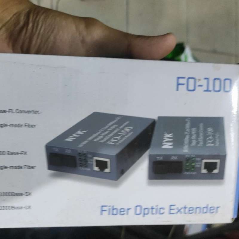Promo Fiber Optic To Lan Htb-3100 A+B Netlink Fo To Rj45 Media ...