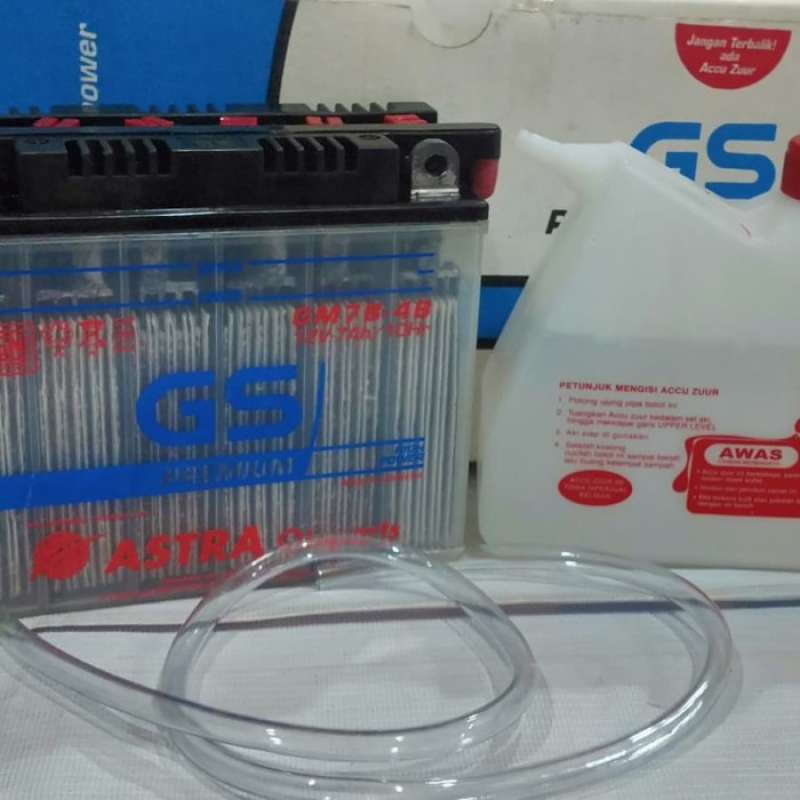 Promo Aki Gs Premum Astra Gm7B-4B Honda Tiger/Yamaha Neuvo/Yamaha ...