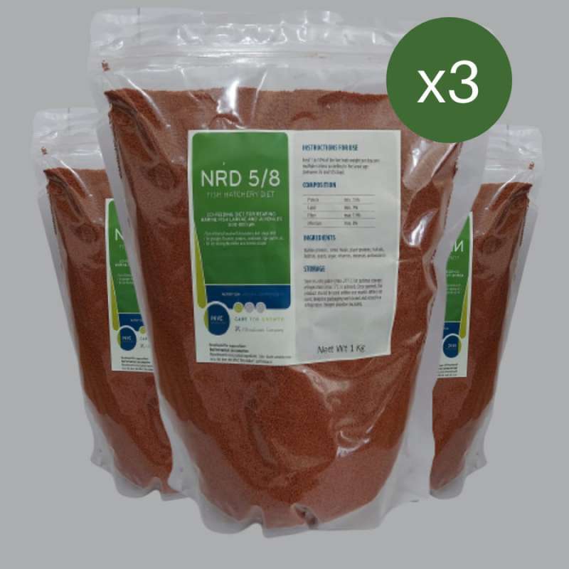 Promo Pelet Nrd 3Kg 5/8 500 - 800 Mikron Pakan Burayak Cupang Dan Guppy Diskon 15% di Seller ...