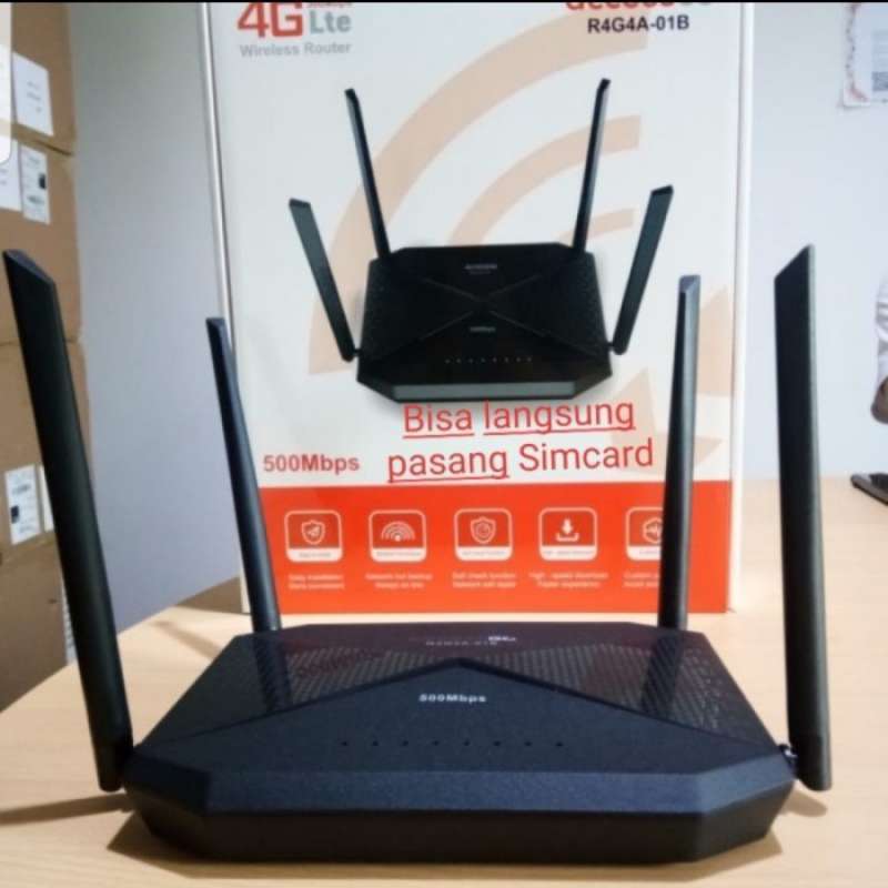 Jual modem wifi router 4g all operator AccessGo R4G4A-01B di Seller ...