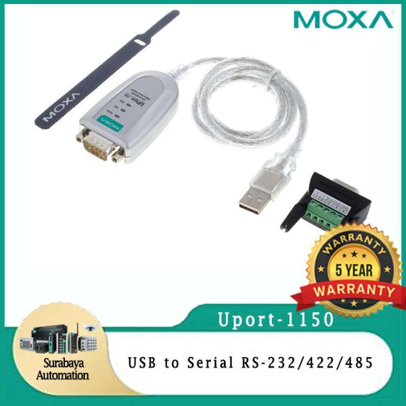 Jual MOXA UPORT 1150 1-Port USB-to-serial adaptor di Seller Cullen ...