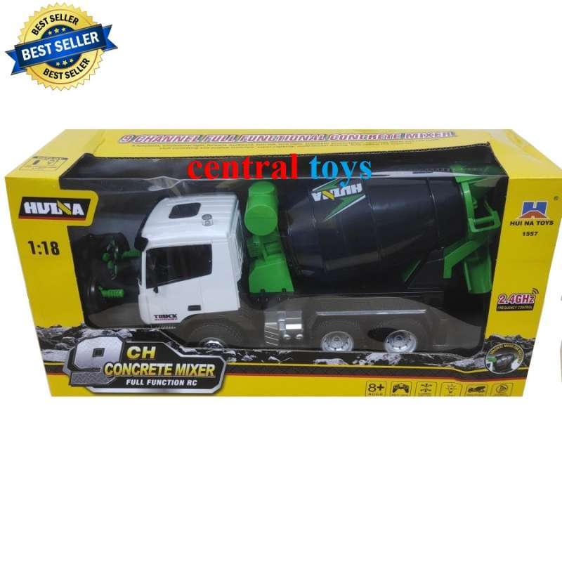 Jual mainan remote control truk molen semen HUINA 1557 2.4ghz truck rc ...