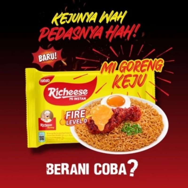 Jual Mie Goreng Richeese Keju Lvl 0 - Produk Selalu Update Ya Free ...