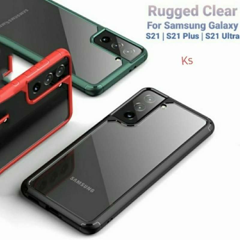 Jual SAMSUNG GALAXY S21 HARD CASE HYBRID ARMOR TPU TRANSPARANT PC ORIGINAL di Seller Nunki Store ...