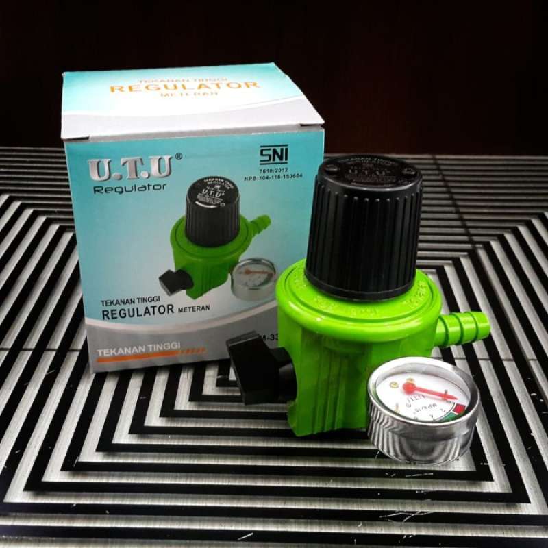 Jual REGULATOR UTU HIGH PRESSURE TEKANAN TINGGI METER di Seller GOOD ...
