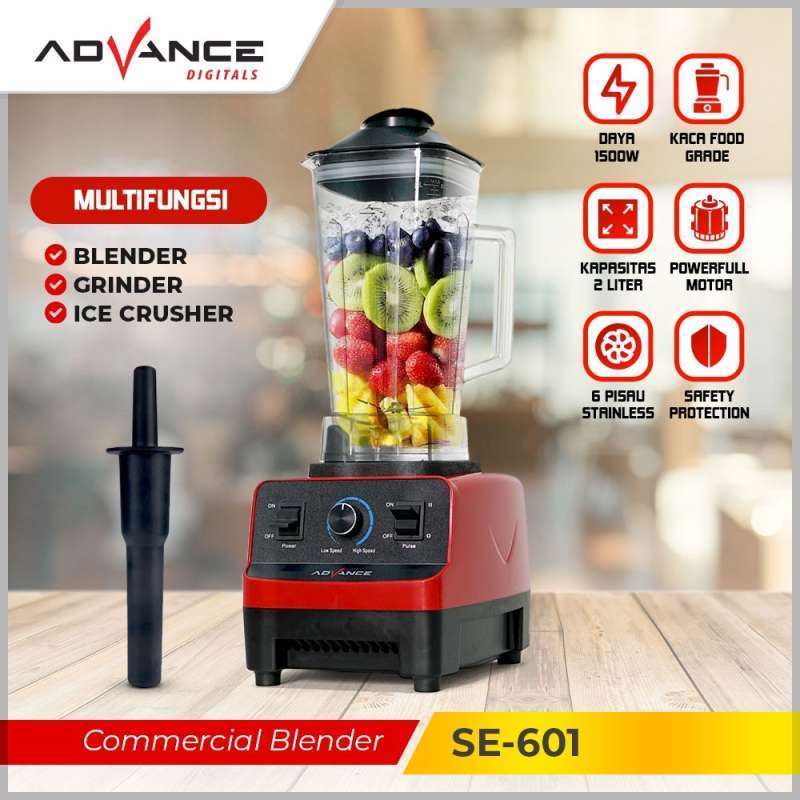 Promo Advance Blender Jus Es Batu Multifungsi SE-601 2 Liter Diskon 37% ...