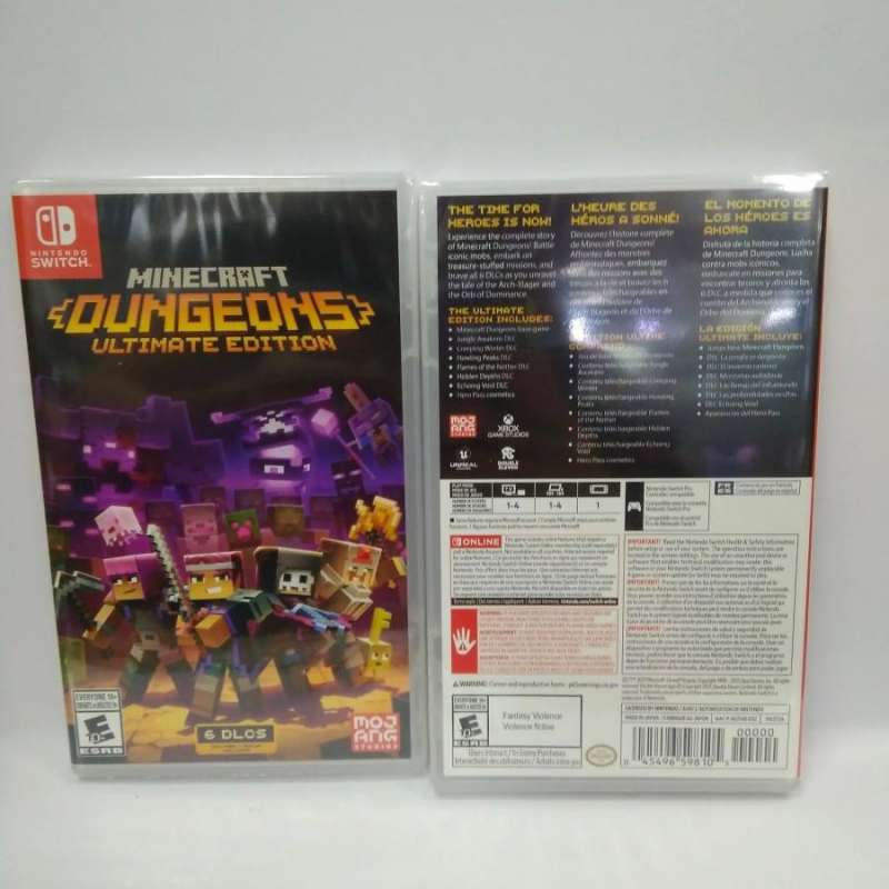 Jual Switch Minecraft Dungeons Ultimate Edition / Nintendo Switch ...