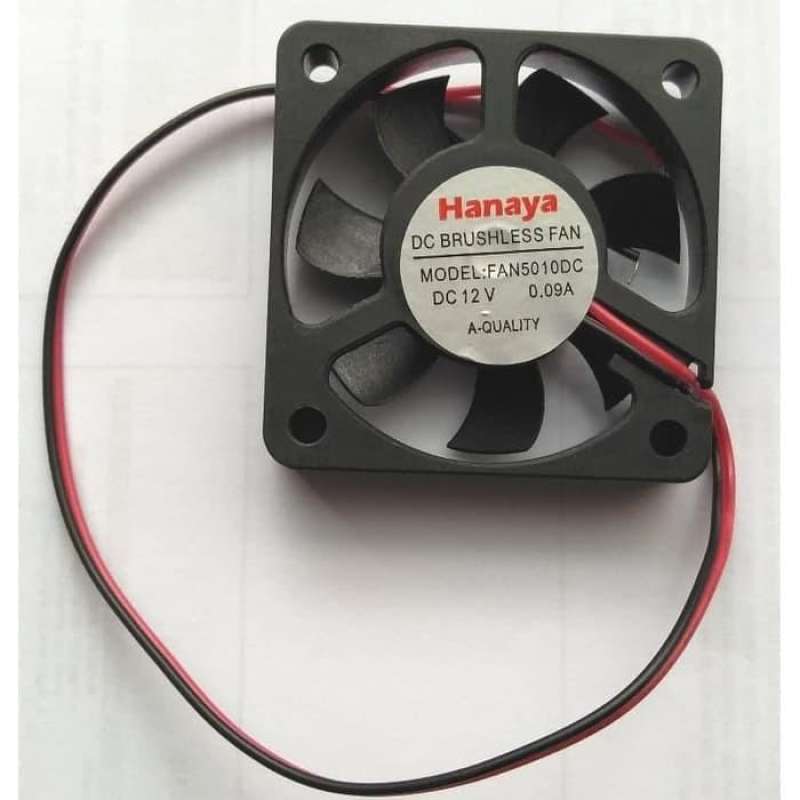 Jual Fan DC 12v 5cm x 5cm Kipas DC 12v 5cm x 5cm Kipas komputer Elektronik di Seller DuinoToko ...