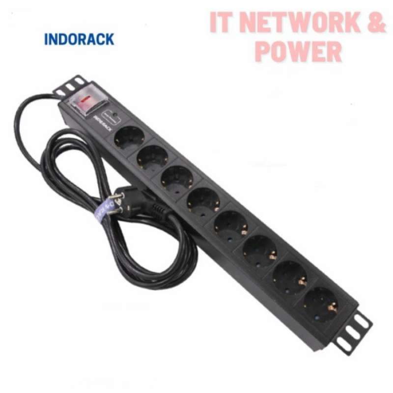 Jual Indorack Pdu8g Power Distribution Unit For Cabinet/ Indorack Pdu8 ...