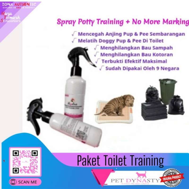 Promo Paket Latih Toilet Anjing - Potty Training + No More Marking ...