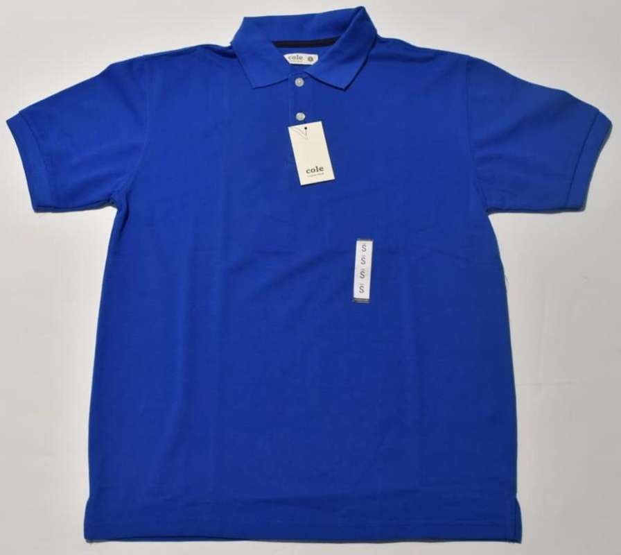 Jual Polo Shirt Pria COLE Casual Wear Lengan Pendek Biru BA40 ORIGINAL ...