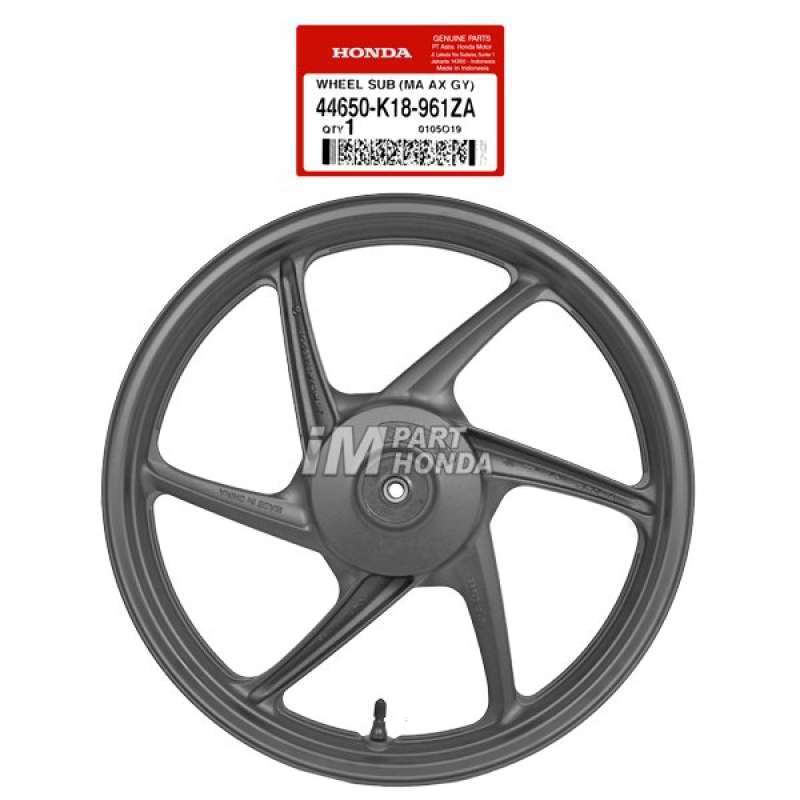 Jual Ahm 44650-k18-961za Velg Racing Depan Cb150 Verza Di Seller Im ...