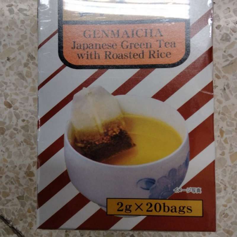 Jual Ojinotsuyu Genmaicha Bon Cup Tea Bag 50gr / Teh Hijau & Beras ...