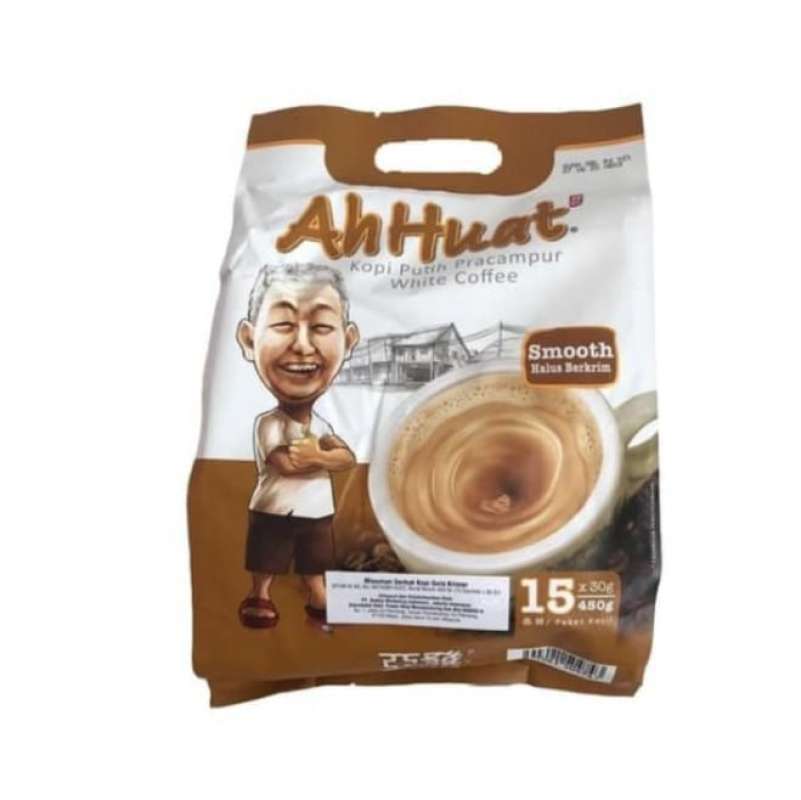 Jual Kopi Ahuat White Coffee Smooth Ahuat Kopi Halus Berkrim Di Seller ...