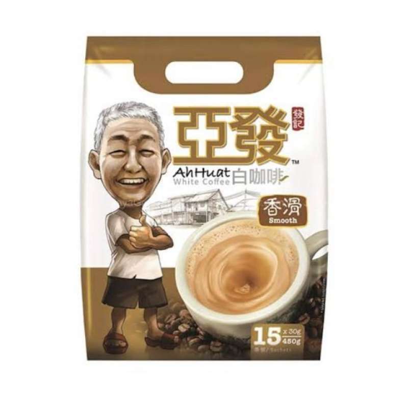 Jual Kopi Ahuat White Coffee Smooth Ahuat Kopi Halus Berkrim Di Seller ...
