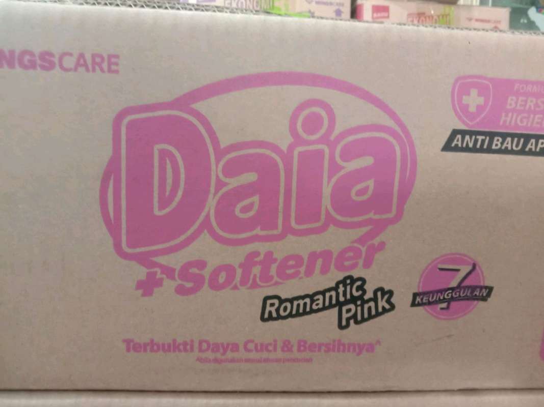 Jual Daia Detergent Softener Romantic Pink [53 G X 72 Sachet] Di Seller Tri Karya Gemilang ...