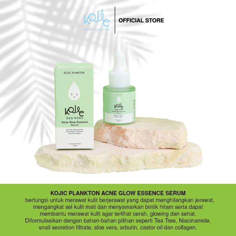 Promo Serum Acne Glow Essence By Kojic Plankton Diskon 55% Di Seller ...
